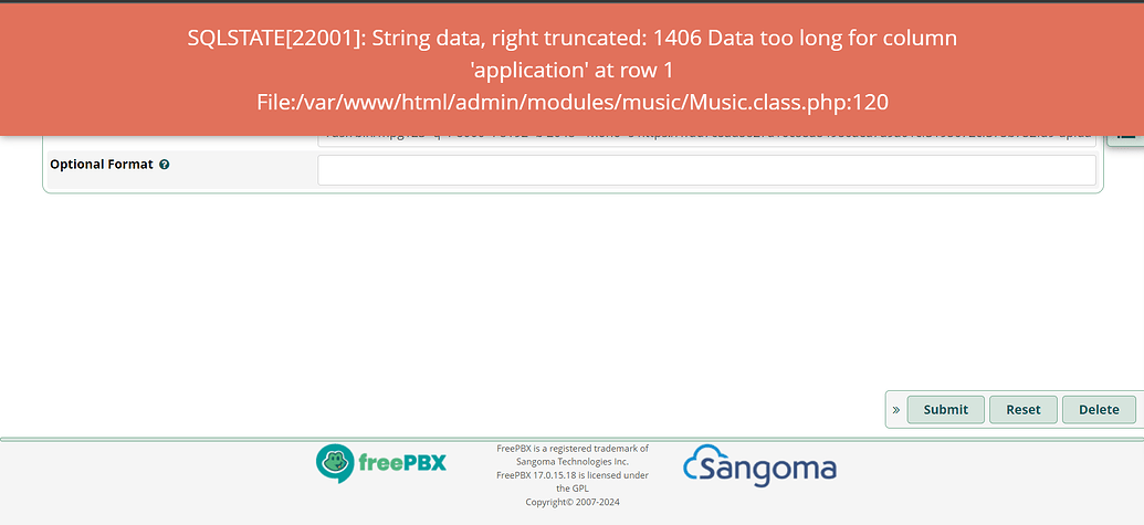 SQLSTATE 22001 String Data Right Truncated 1406 Data Too Long For