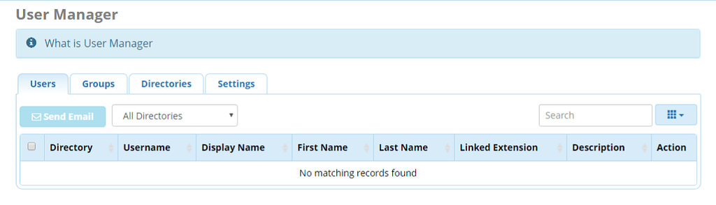 Unable to add initial User Manager User - General Help - FreePBX Community Forums