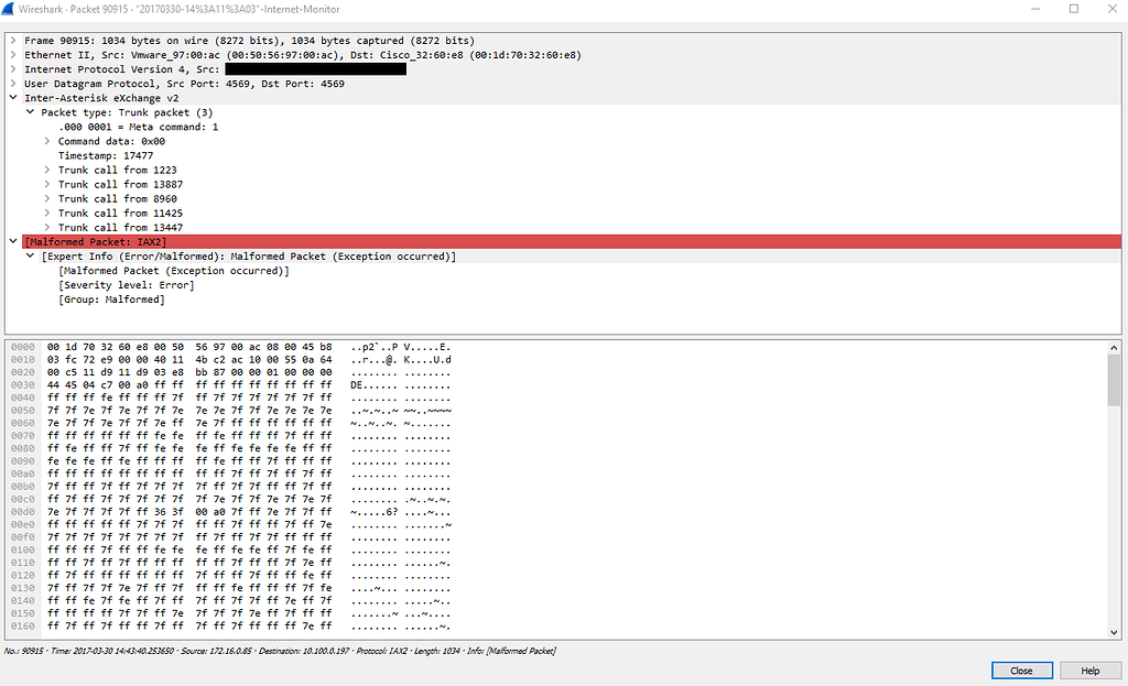 IAX2 Malformed Packets - General Help - FreePBX Community Forums