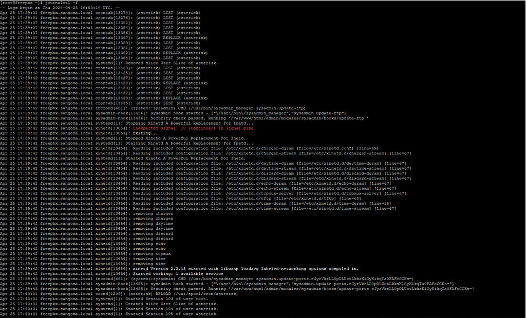 Existing Deployment Found! Failed to restart Apache - Sangoma - FreePBX Community Forums