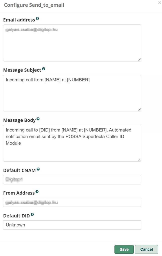 CID Superfecta Send to email does not send an email - Applications ...
