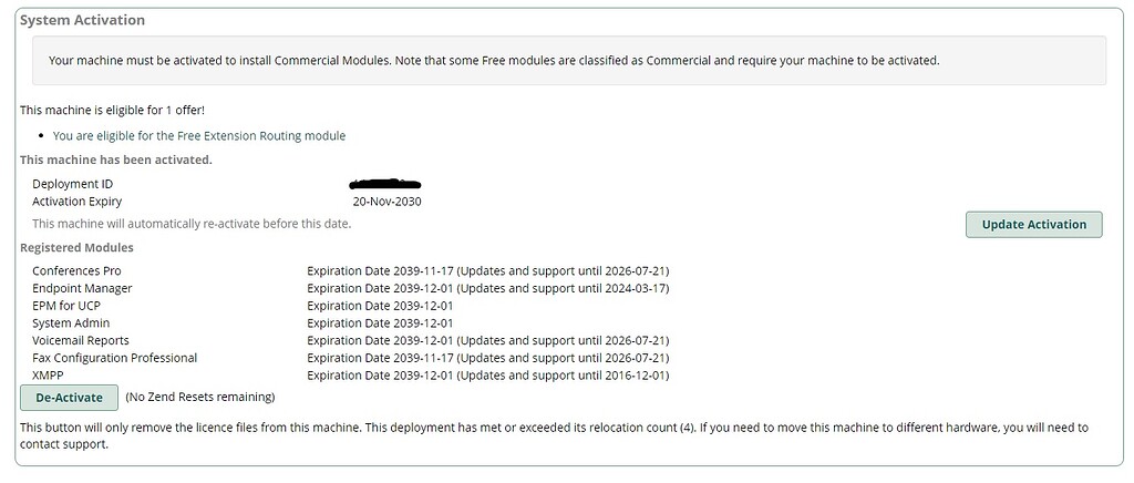 Help with Sangoma Connect - doesn't show up in system activation - Commercial Modules - FreePBX ...