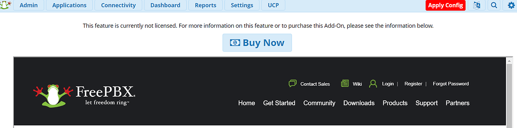 Endpoint Manager setup with Sangoma is asking for payment - Commercial Modules - FreePBX ...