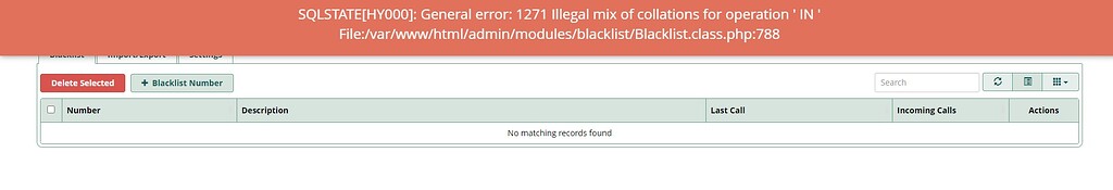 Blacklist module does not working - Applications / Modules - FreePBX Community Forums