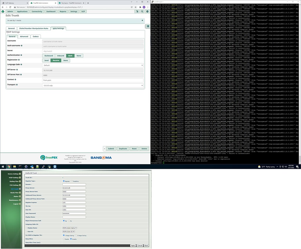 Issue with WellGate 2540 FXO Gateway - Endpoints - FreePBX Community Forums