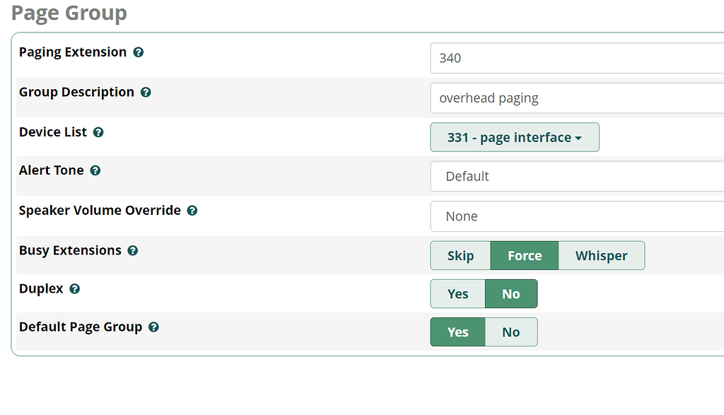 Page group rings busy - Applications / Modules - FreePBX Community Forums