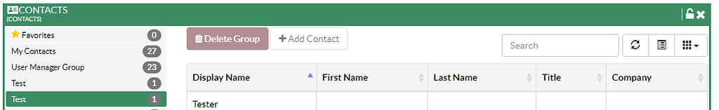 Unable to delete UCP contact groups - Applications / Modules - FreePBX ...
