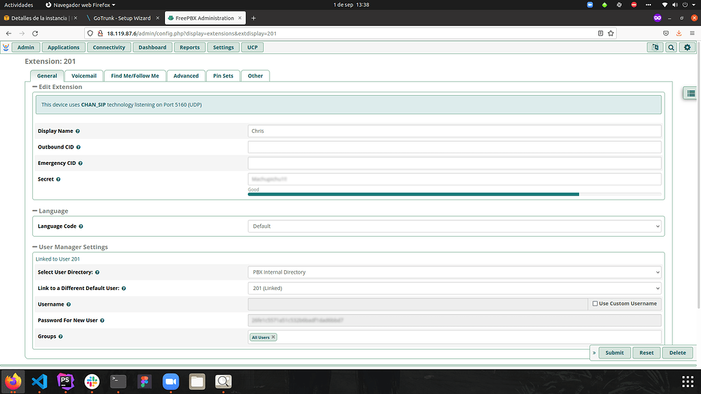 Cannot login to Softphone through FreePBX *AWS (SOLVED) - Endpoints ...