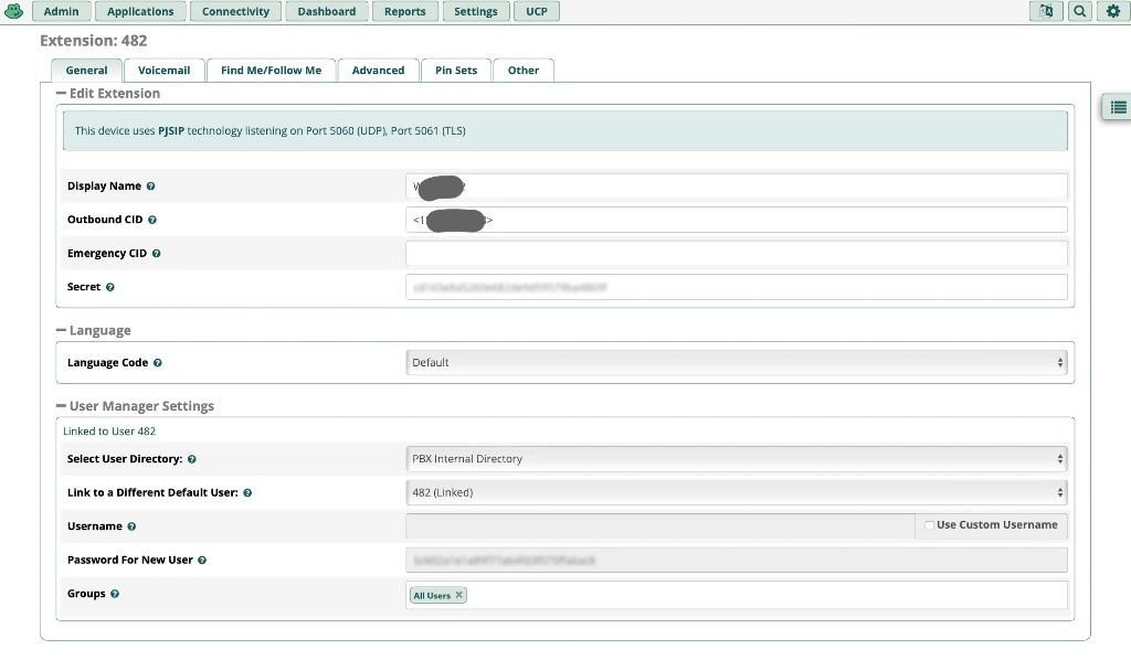 All Outbound Calls Showing The Same Caller ID - Configuration - FreePBX Community Forums