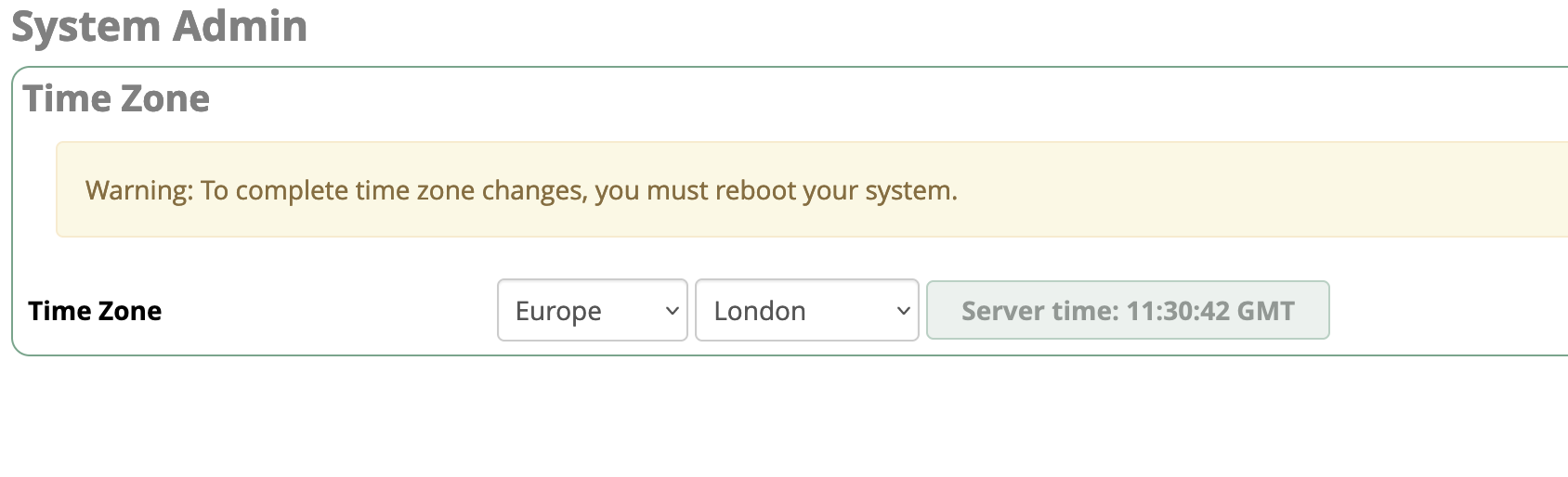 Timezone Not Updated General Help FreePBX Community Forums Timezone Not Updated General Help FreePBX Community Forums