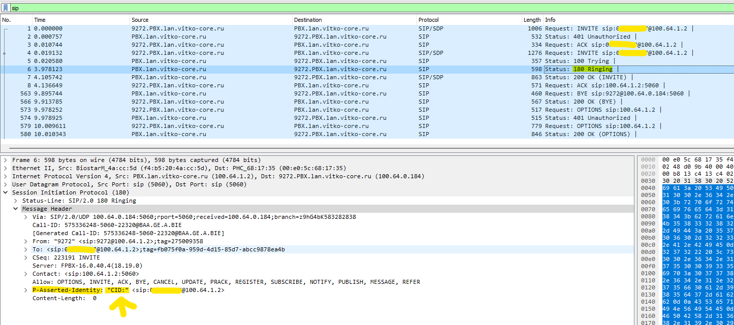 P-asserted-identity prefix: "CID:123345" how2removed? - General Help ...